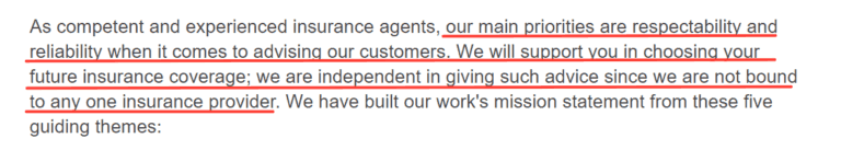 11 Insurance Agency Value Statement Examples to Compare
